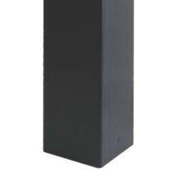 LAP Myko Davern 900mm Outdoor LED Post Light Black 20W 2000lm - Screwfix