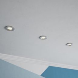 LAP Ubertas Fixed LED Downlight Polished Chrome 4W 420lm - Screwfix