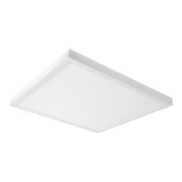 LAP Myko Square 595mm x 595mm LED Panel Light White 40W 4600lm - Screwfix