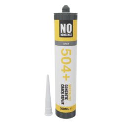 No Nonsense 504+ Concrete Repair Grey 300ml - Screwfix