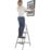 Werner Steel 3 Step 680mm Folding Step Stool With Platform - Screwfix