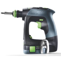 Festool CXS 12 2,5-Set 12V 2 x 2.5Ah Li-Ion Brushless Cordless Drill - Screwfix