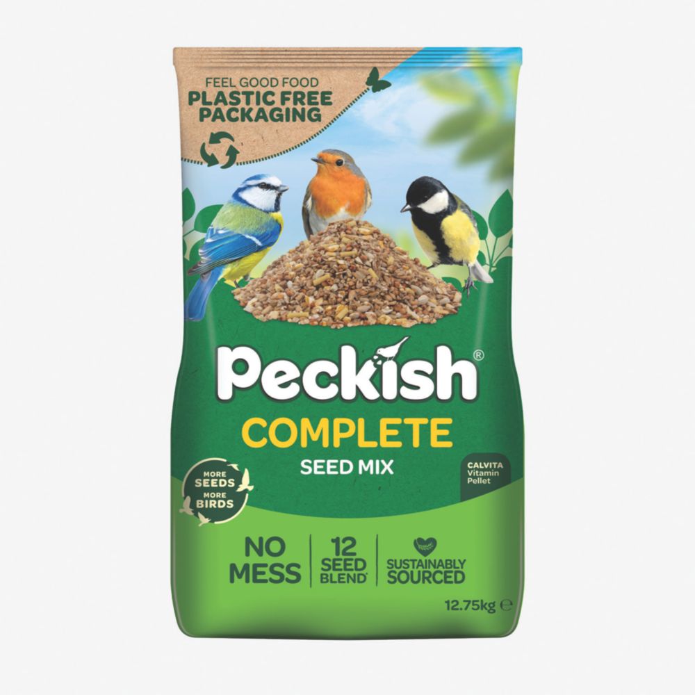 Westland Peckish Complete Seed Mix Wild Bird Food 12.75kg - Screwfix
