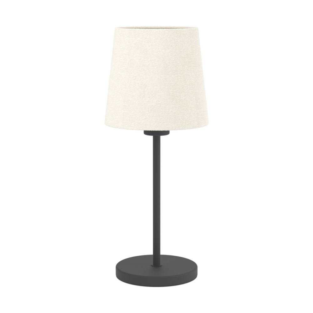 Eglo Febres Table Lamp Black/White - Screwfix