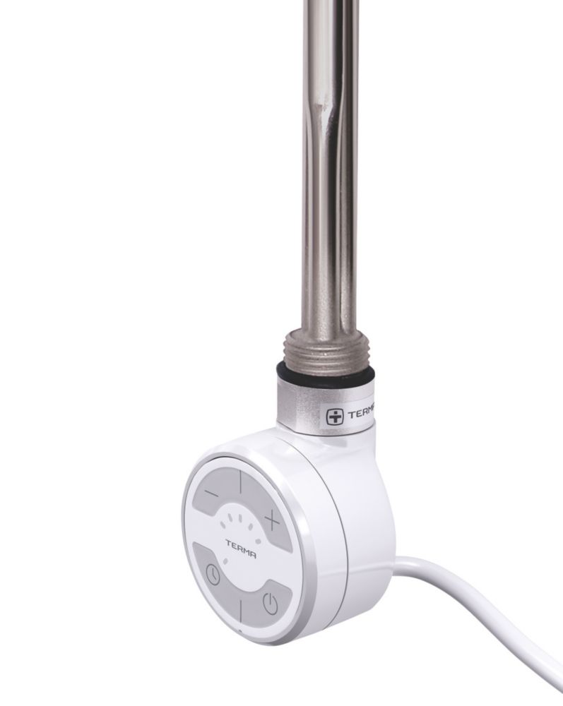 Terma MOA 600W White Towel Radiator Heating Element - Screwfix