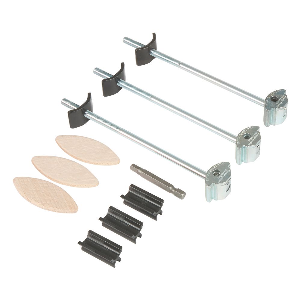 Trend Worktop Connectors 164mm 3 Pack - Screwfix