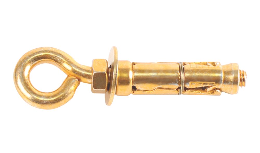 Easyfix Eye Head Shield Anchor M12 x 140mm 5 Pack - Screwfix