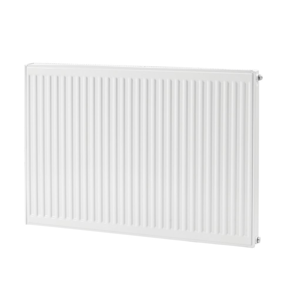 Flomasta 700mm x 1000mm 3700BTU White Type 11 Convector Radiator - Screwfix