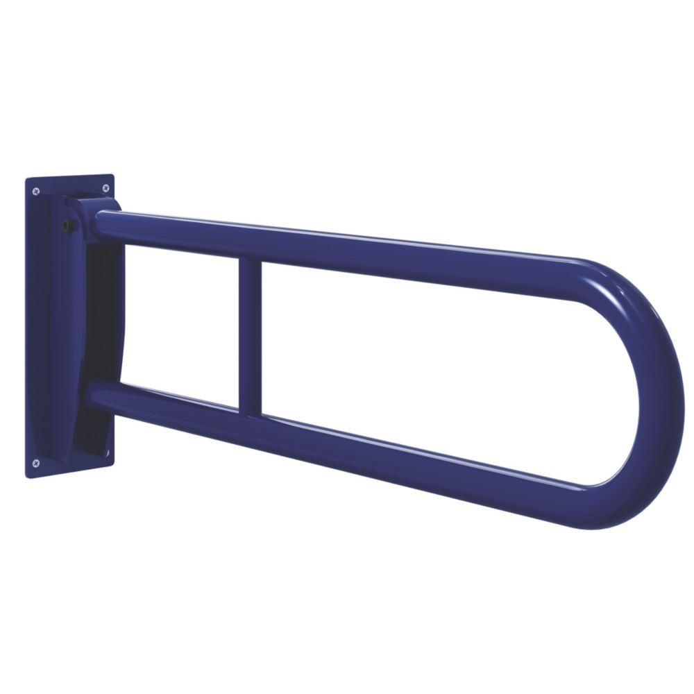 ETAL PDT-001020 Doc M Hinged Grab Rail Blue (RAL 5011) 770mm x 250mm x ...