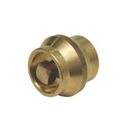 Essentials Brass Radiator Bleed Valve 2 Pack - Screwfix