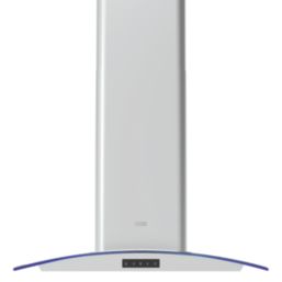 Cooke & Lewis CLCG60LKSS Canopy Hood Silver 598mm - Screwfix