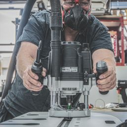 Trend T8EK 2200W 1/2" Electric Table Compatible Precision Plunge Router ...