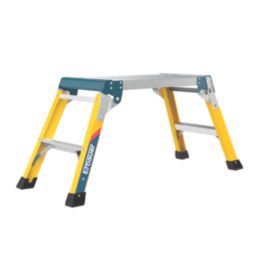 Erbauer Fibreglass 470mm x 0.6m Folding Work Platform - Screwfix