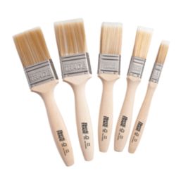 Harris Trade Fine Tip Paint Brush Set 5 Pieces Screwfix