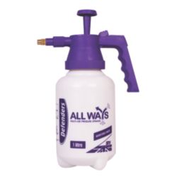 Defenders All Ways White / Purple Sprayer 1Ltr - Screwfix