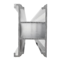 V-TAC Solar Panel Mounting Rails 2400mm Silver 4 Pack - Screwfix