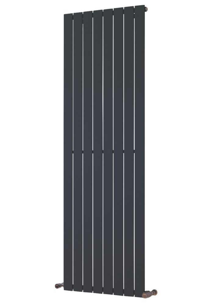 Ximax 1800mm x 595mm 3901BTU Anthracite Vertical Designer Radiator ...