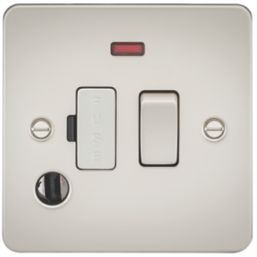 Knightsbridge 13A Switched Fused Spur & Flex Outlet with LED Pearl ...