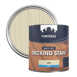 Fortress 2.5Ltr Clear Anti Slip Decking Stain - Screwfix