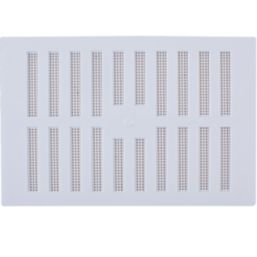 Map Vent Adjustable Vent White 229mm x 152mm - Screwfix