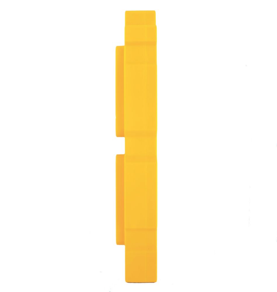 Addgards IN110CP4 Column Protector Infills Yellow 110mm - Screwfix