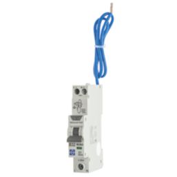 Lewden 32A 30mA Type A 1+N B Curve Compact RCBO - Screwfix