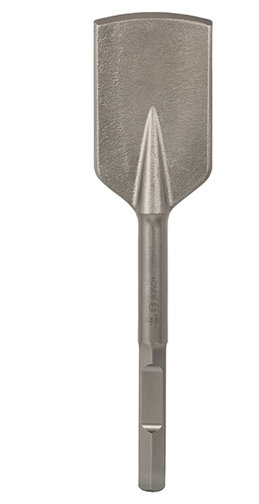 Bosch Hex Shank Straight Flat Chisel 125mm x 500mm - Screwfix