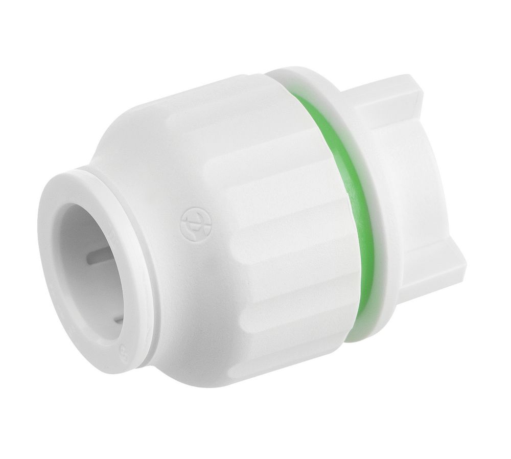 Flomasta Plastic Push-Fit Stop Ends 15mm 2 Pack - Screwfix