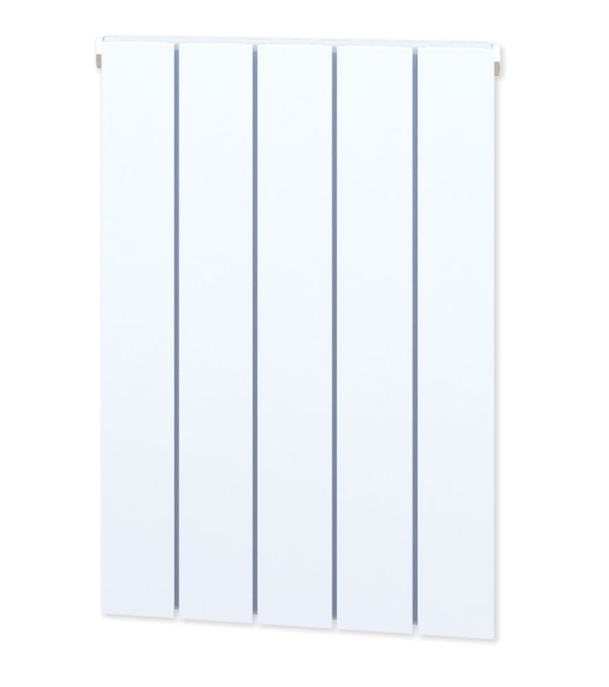 Towelrads Hanworth Plus 600mm x 400mm 2003BTU White Vertical Designer ...