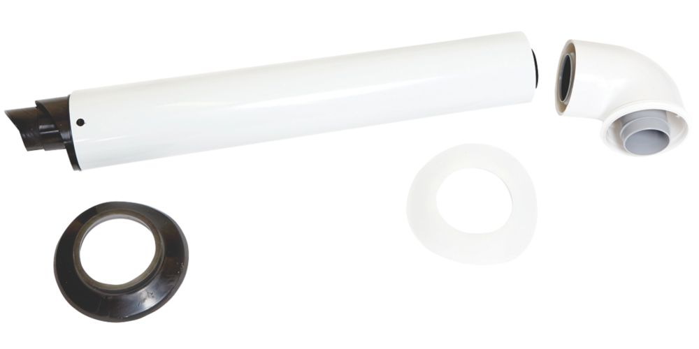 Ideal Heating Horizontal Flue Terminal 60/100mm - Screwfix