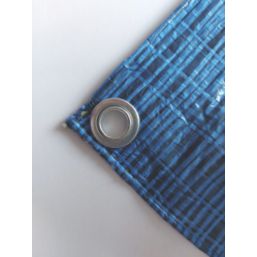 NDC Polythenes Tarpaulin Blue & Green 2m x 3m - Screwfix