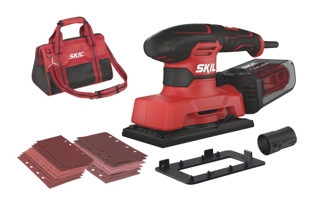 Skil SR1U7362DA 3.62" Electric Orbital Sander 1/3 Sheet 220-240V - Screwfix
