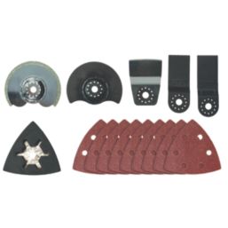 Einhell Varrito 18V Li-Ion Power X-Change Cordless Multi-Tool & 14 Accessories - Bare - Screwfix