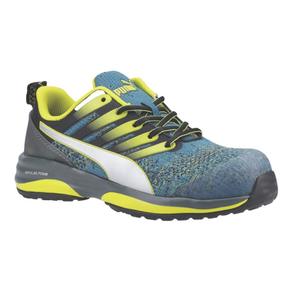 Puma Charge Low Size 6 Green Safety Trainers - Screwfix