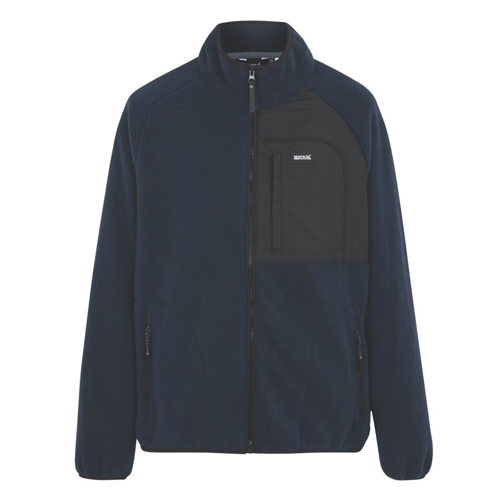 Regatta Frankie Borg Fleece Navy X Large 51.1" Chest - Screwfix
