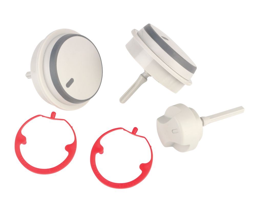 Vaillant 0020048969 Grey Buttons 3 Pack - Screwfix