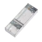2 + 1 Gang Galvanised Steel Back Boxes | Wiring Accessories | Screwfix