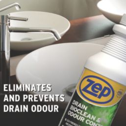 Zep Biological Drain Cleaner & Odour Control 1Ltr - Screwfix