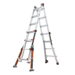 Little Giant Conquest All-Terrain Aluminium 4.5m Combination Ladder ...