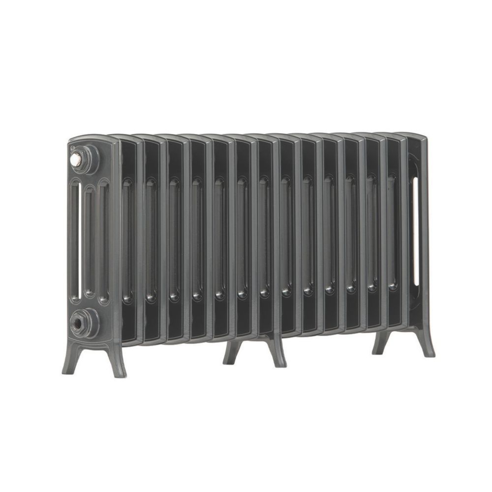 Arroll Edwardian 450mm x 906mm 2808BTU Anthracite Horizontal Designer ...