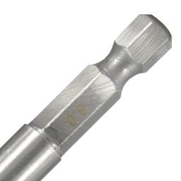 Titan Hex Shank Double-Flute Brad Point Wood Drill Bit 8mm x 117mm ...
