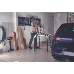 Wolfcraft Mobile Workbench 1110mm x 765mm x 863mm - Screwfix