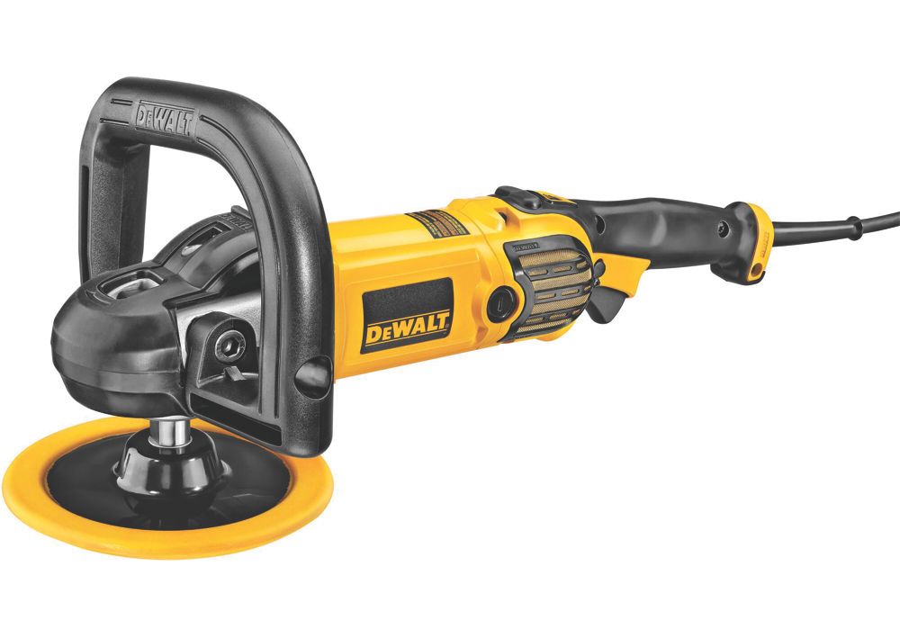 DEWALT DWP849X-GB Electric 180mm Polisher 240V - Screwfix
