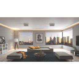 LED Lighting Coving 58mm x 2m 5 Pack - Screwfix