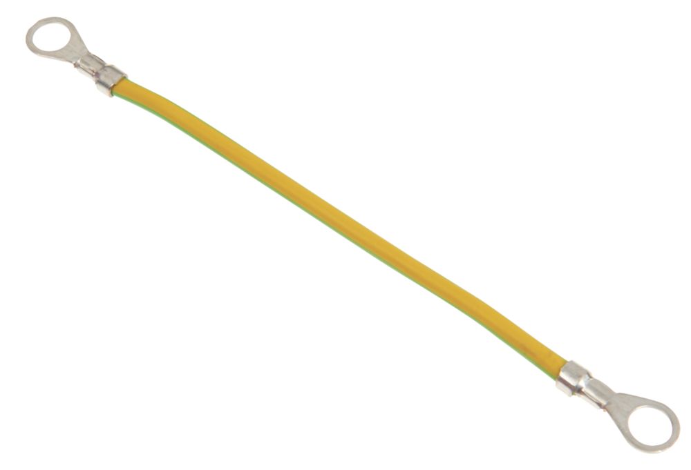 Schneider Electric Earthing Lead 6mm² x 160mm - Screwfix