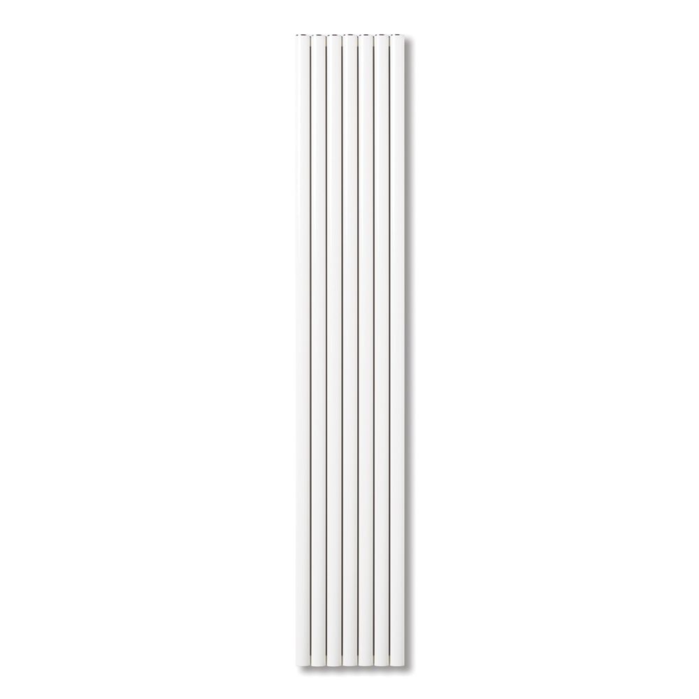 Time RADIANT 2000mm x 345mm 4702BTU White Vertical Designer Radiator ...