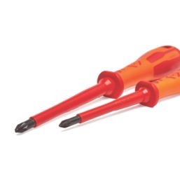 C.K Dextro Modulo Mixed VDE Screwdriver Set 2 Pcs - Screwfix