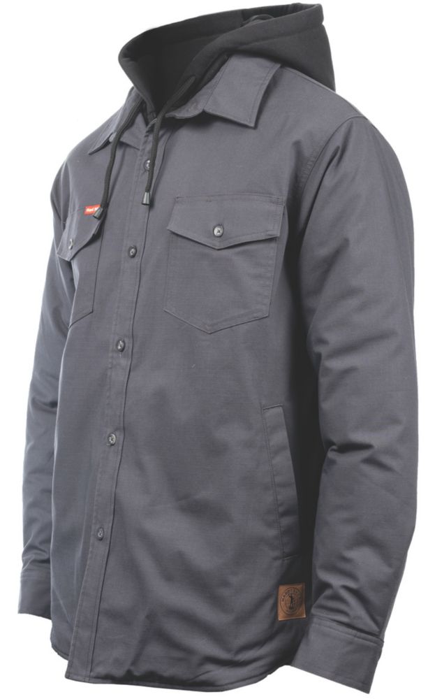 Hard Yakka Men's Jacket Charcoal X Large 43" Chest - Screwfix