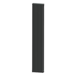 Acova 2000mm x 398mm 6392BTU Volcanic Vertical 4 Column Radiator - Screwfix