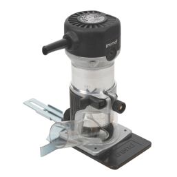Trend T1EPS 710W 1/4" Electric Trim & Plunge Router Kit 240V - Screwfix